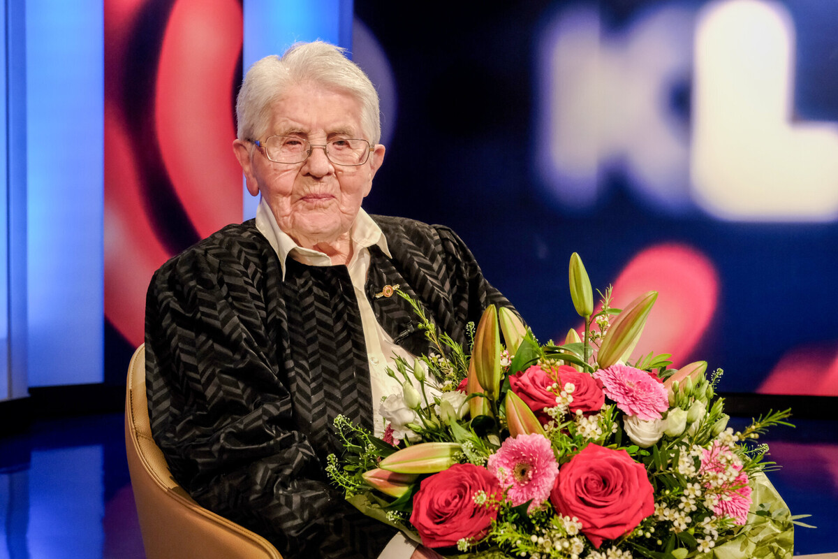 107 Jahre: Anna Rupar bei Barbara Stöckl: Caritas Steiermark